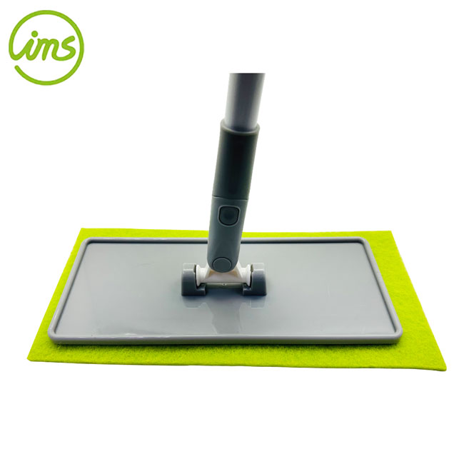 Made in Malaysia Flat Floor Mop with Scraper Fiber Mop Cover – Durable ...