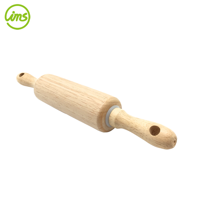 Mini Wooden Rolling Pin 5" Dough Roller for Baking & Pastry