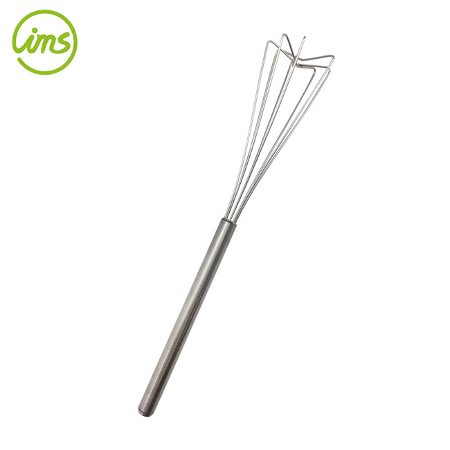 Stainless Steel Standing Bar Whisk – Coffee, Egg, and Cream Stirring Tool