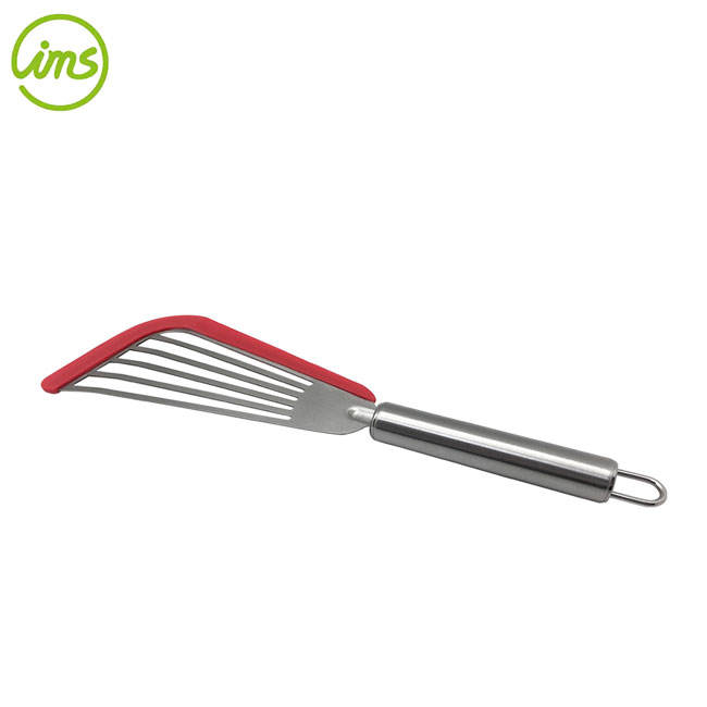 Stainless Steel Fish Turner Spatula – Slotted Angled Turner with ...