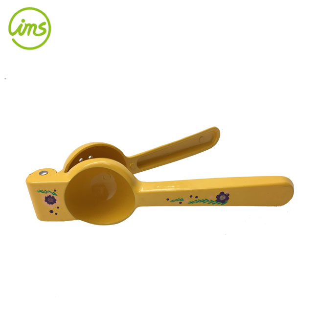 Aluminum Alloy Lemon Lime Squeezer with Flower Pattern – Heavy Duty ...