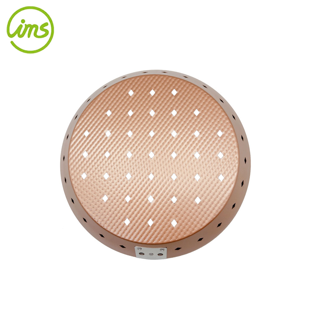 Round Grill Basket Pan With Removable Handle