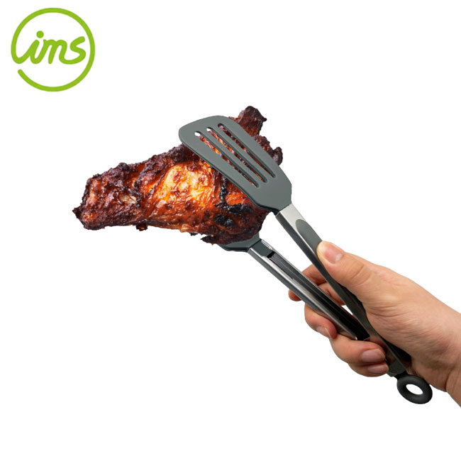 Silicone Slotted Turner Tongs