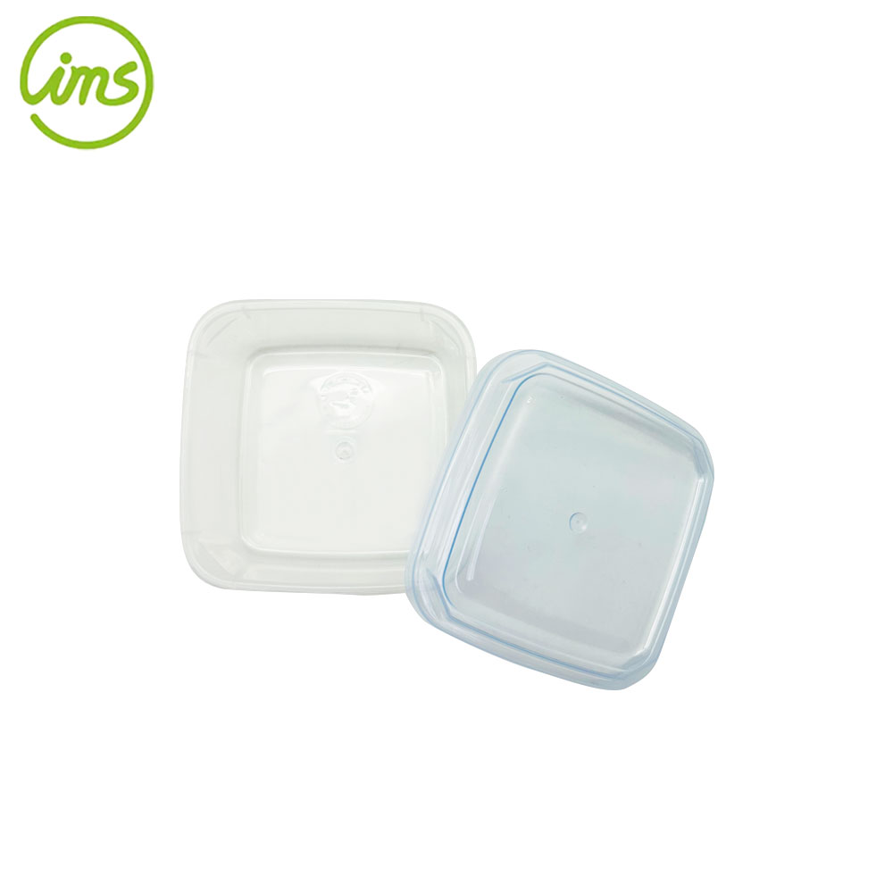 Made in Vietnam 420 ml Plastic Square Food Container – Reusable PP ...