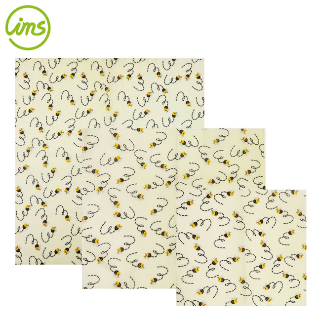 Set of 3 Beeswax Food Wrap