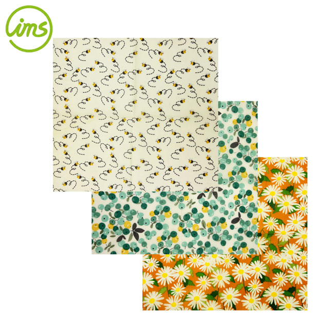 Custom Pattern Large Beeswax Food Wrap