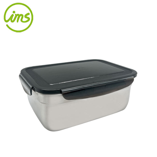 2000ml Stainless Steel Meal Prep Food Container with Lid | Large ...