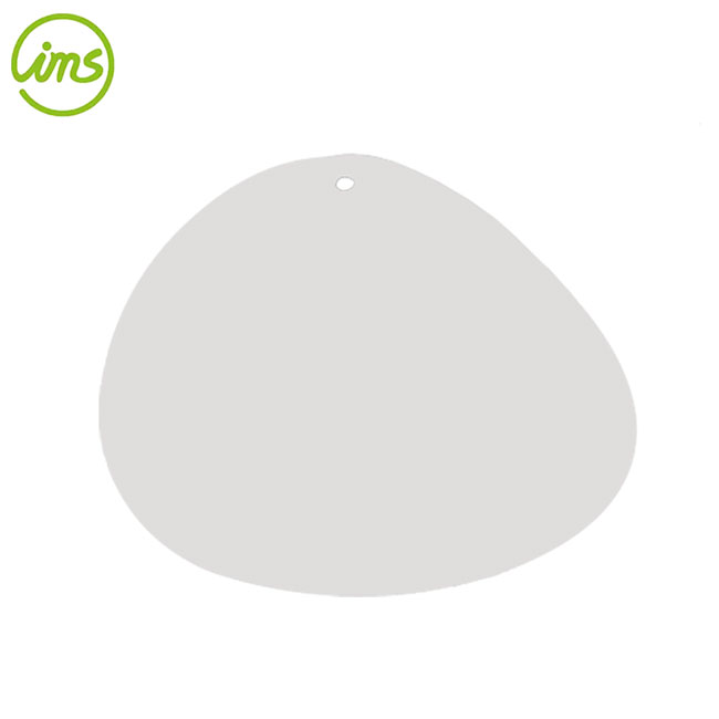 Set of 3 Pebble Shape Non-Slip Cutting Boards – Flexible PP/PE Kitchen ...