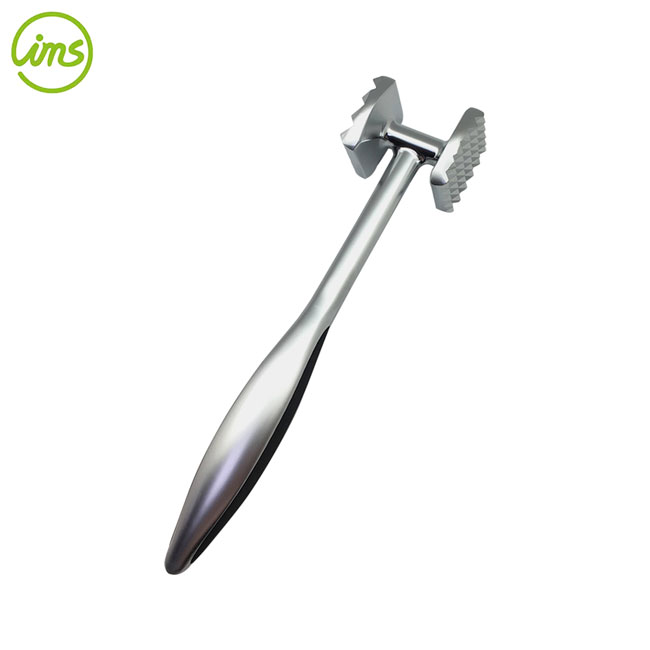 Heavy Duty Aluminum Meat Tenderizer Hammer Mallet with Non-Slip Handle