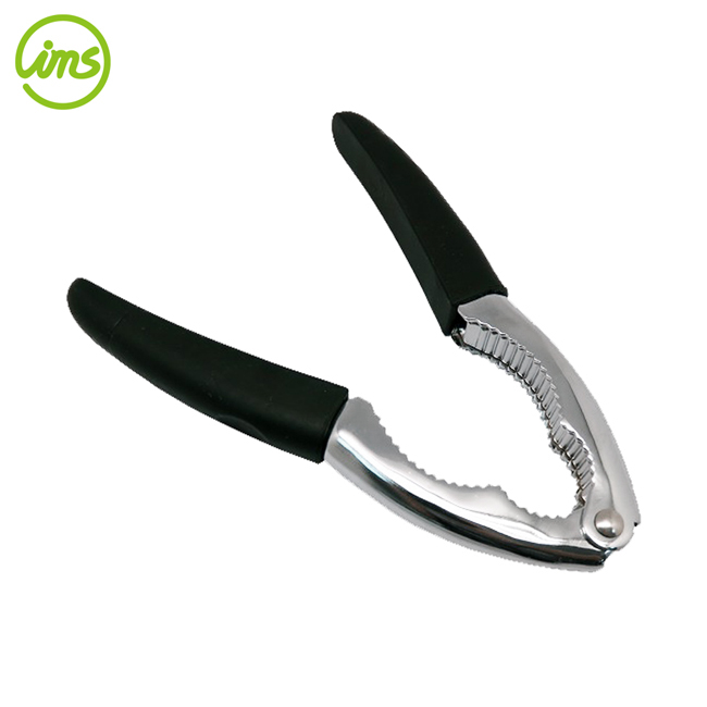 Durable Chrome Plated Nutcracker with Non-Slip TPR Handle – Heavy Duty Tool