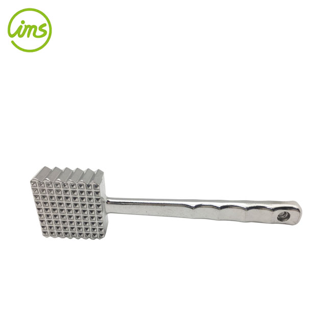 Aluminum Meat Tenderizer Hammer – Dual Sided Pounder & Flattener for ...