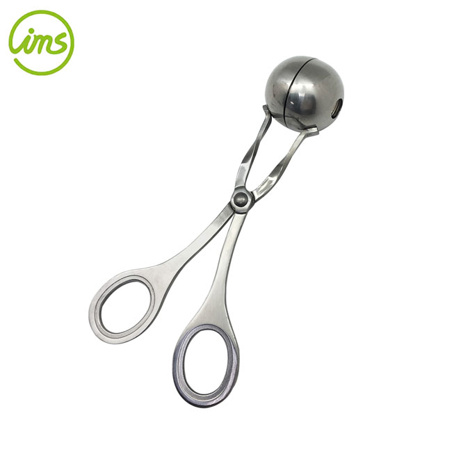 Stainless Steel Meatball Maker Tongs – Non-Stick Meatball Scoop ...
