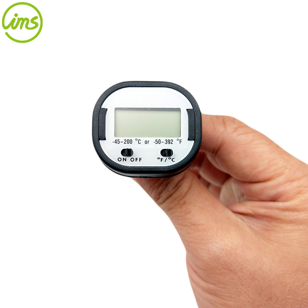 Digital Food Thermometer – Instant Read Stainless Steel Probe
